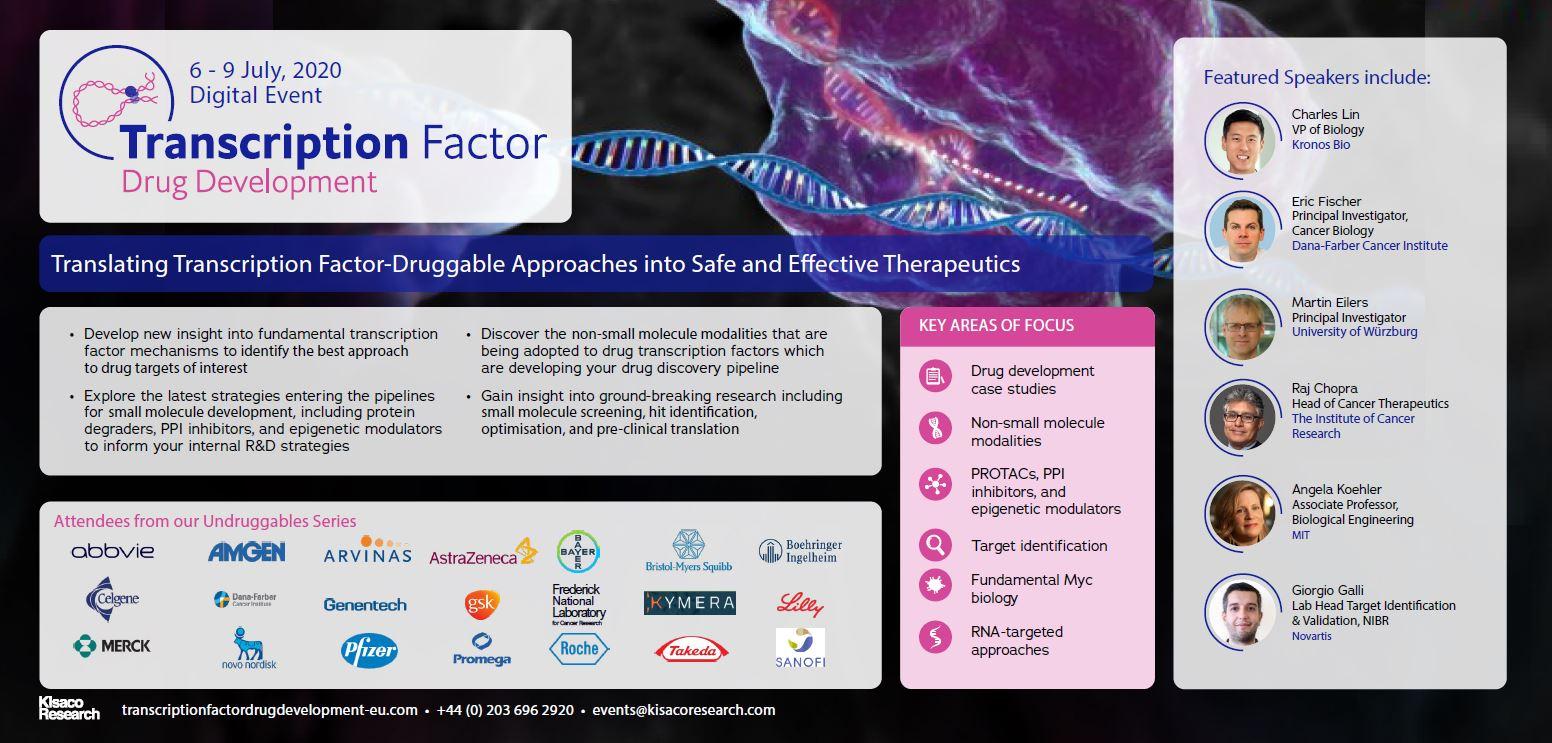 Transcription Factor Drug Development 2020